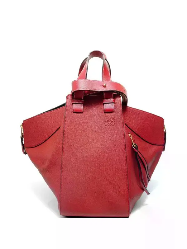 Loewe 2016-2018 Hammock Tote - Red