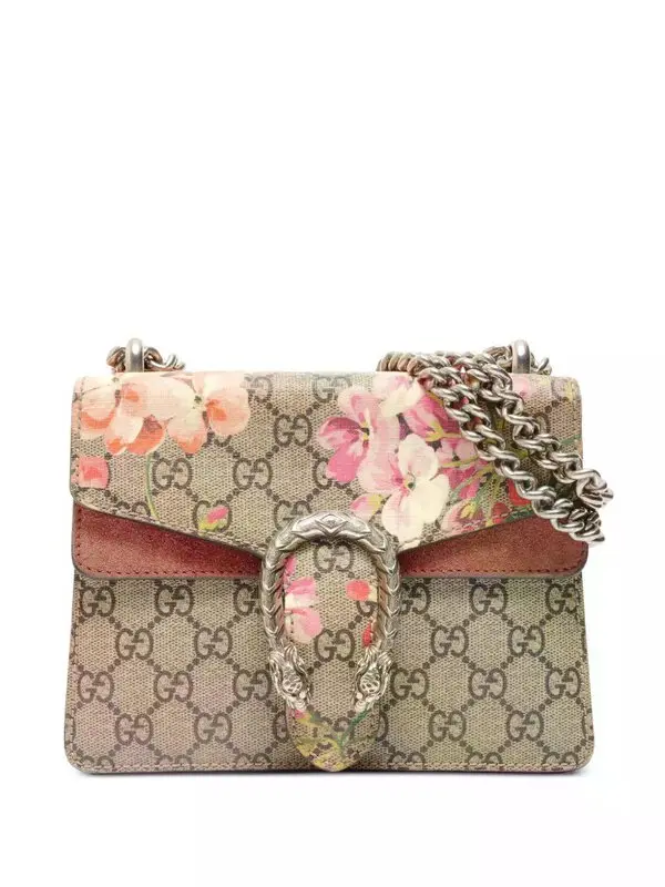 Gucci Dionysus Gg Blooms Shoulder Bag