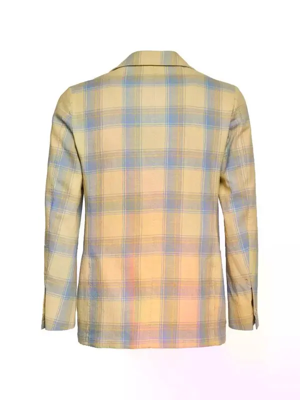 CAMICERIA PICCOLO Panarea Check-pattern Blazer