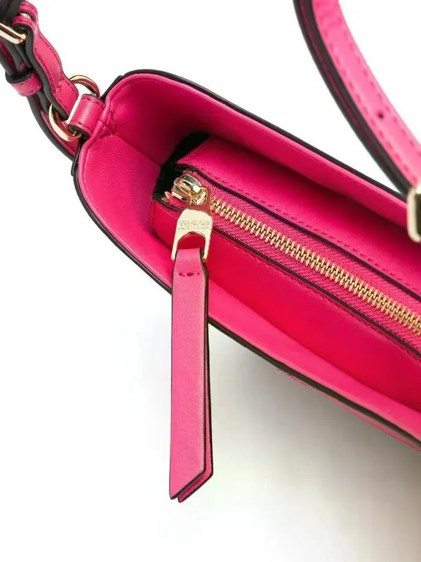 Versace Barocco Print Shoulder Bag - Pink