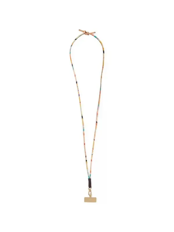 Paul Smith Swirl Leather Phone Strap