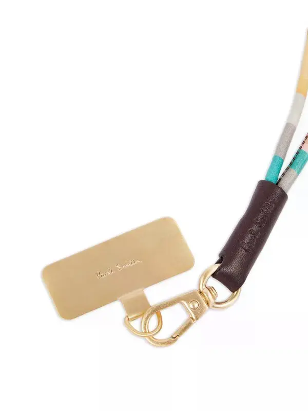 Paul Smith Swirl Leather Phone Strap
