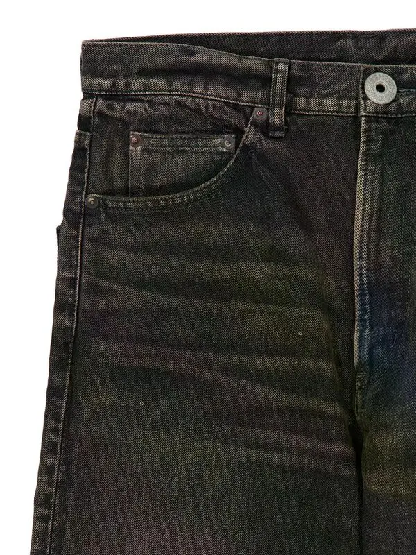 Mihara Yasuhiro Faded Flared Jeans