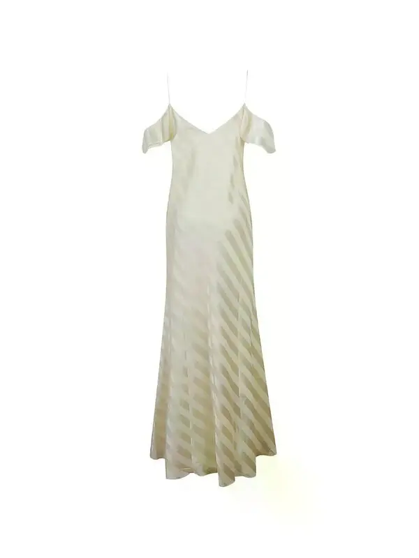 SELF-PORTRAIT Striped Bow-detail Dress