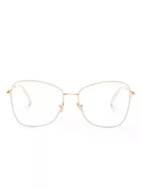 TOM FORD Butterfly-frame Glasses - Neutrals