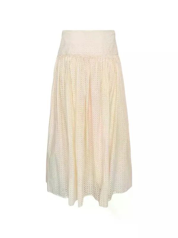 Ulla Johnson Nalla A-line Broderie Anglaise Skirt