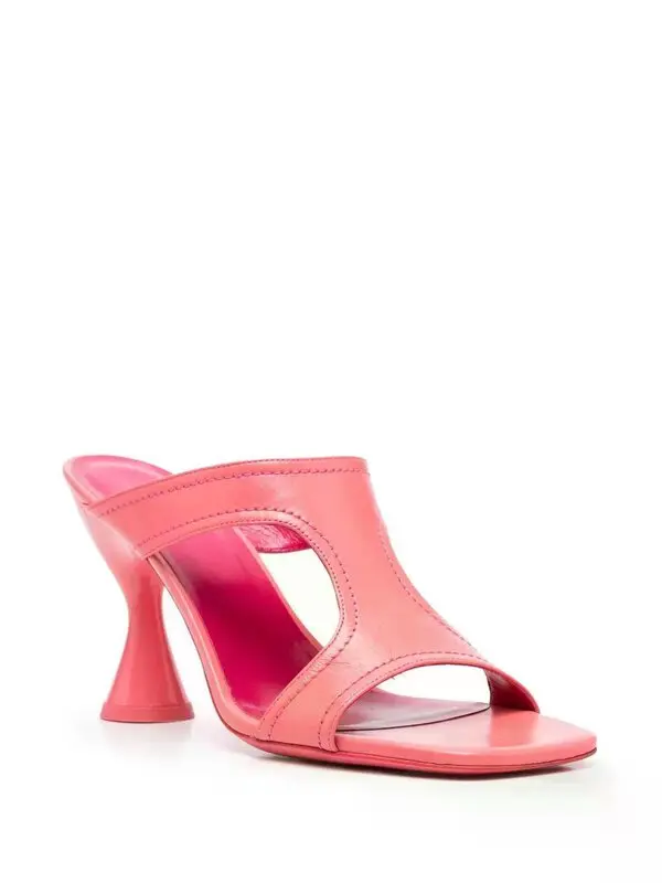 By Far 95mm Open Toe Sandals