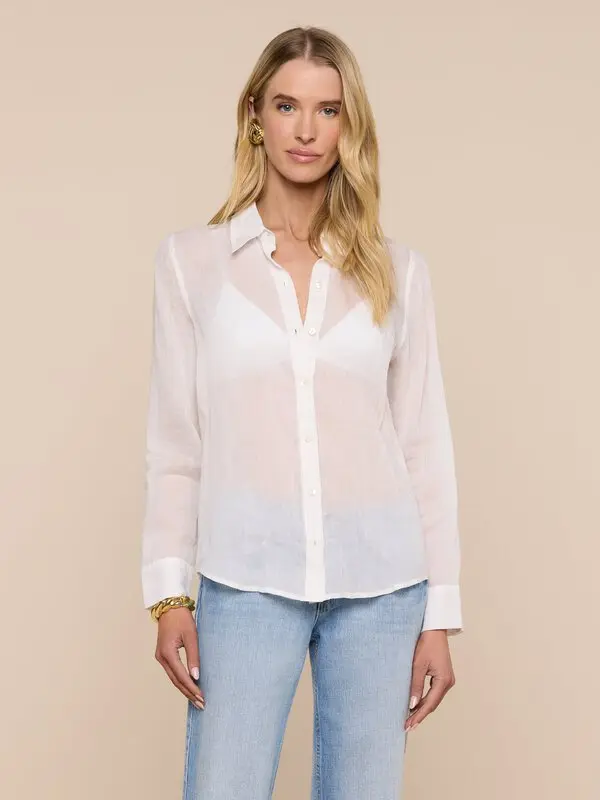 L'Agence Ellery Blouse Top - Ivory