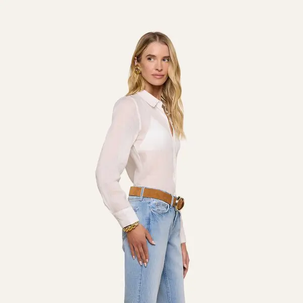 L'Agence Ellery Blouse Top - Ivory