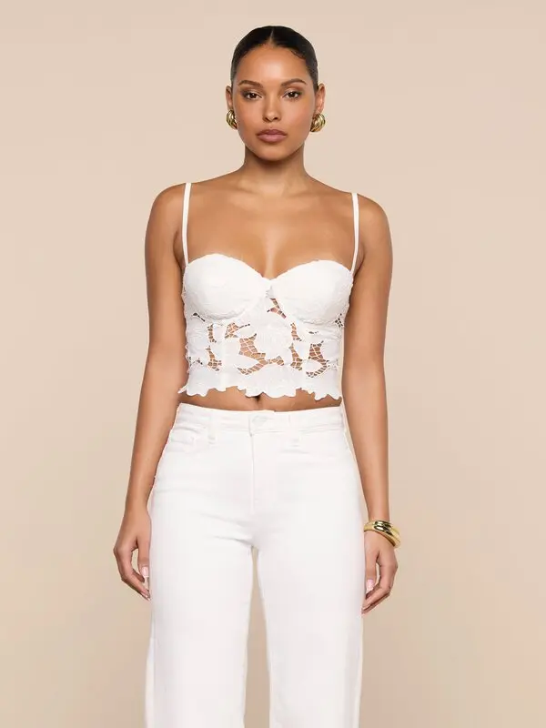 L'Agence Sonya Bustier - Ivory