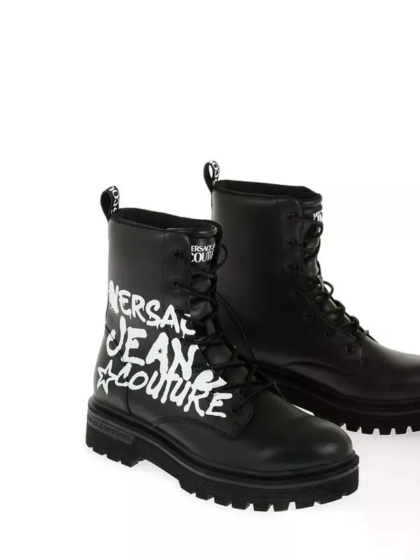 Versace Syrius Combat Boots