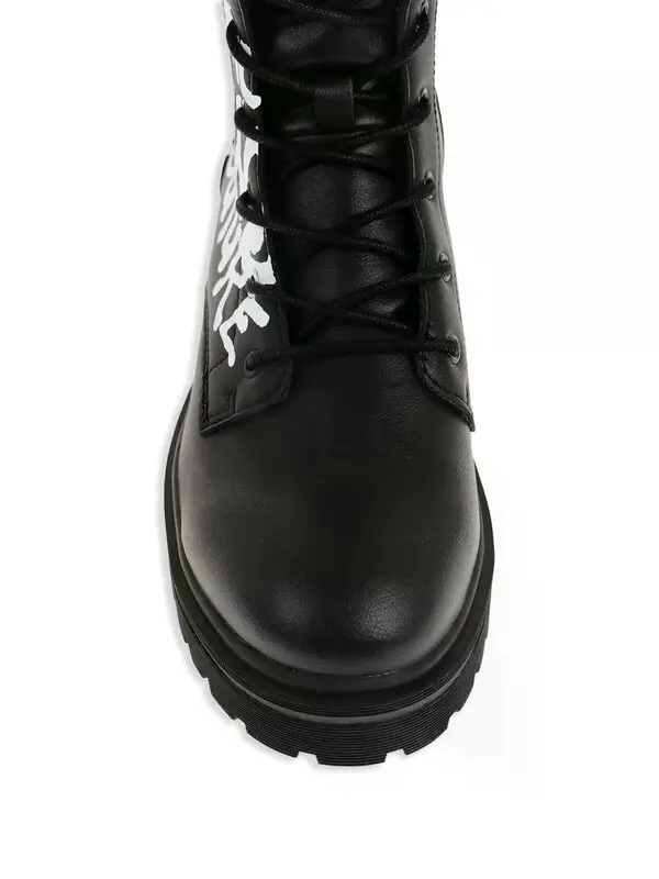 Versace Syrius Combat Boots