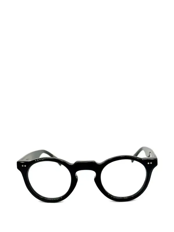 JOSEF MILLER Melvin Round-frame Glasses - Black