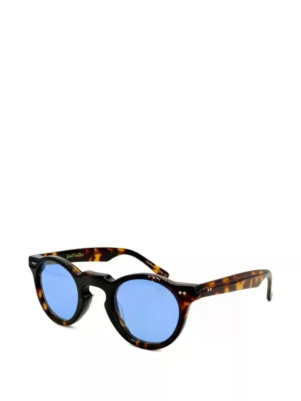 JOSEF MILLER Melvin Round-frame Sunglasses