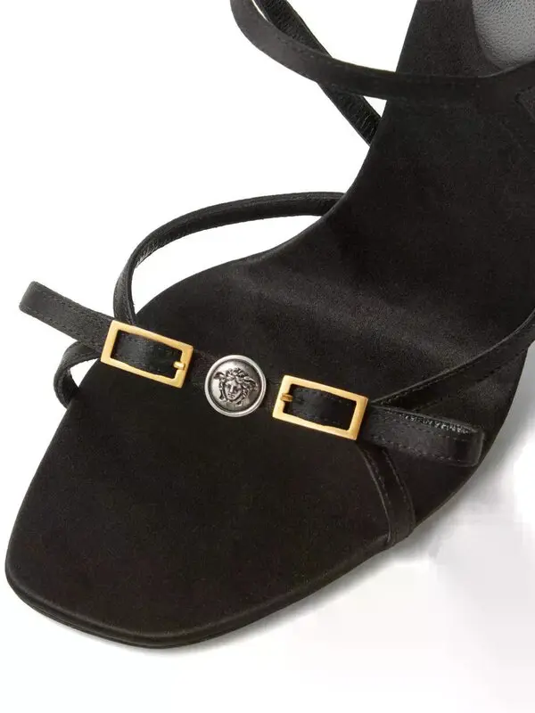 Versace Nyx Hardware Strap Mules