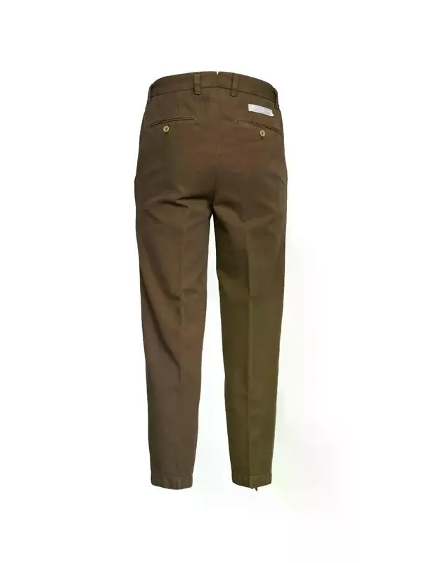 BRIGLIA 1949 Portofino Drawstring Trousers - Brown