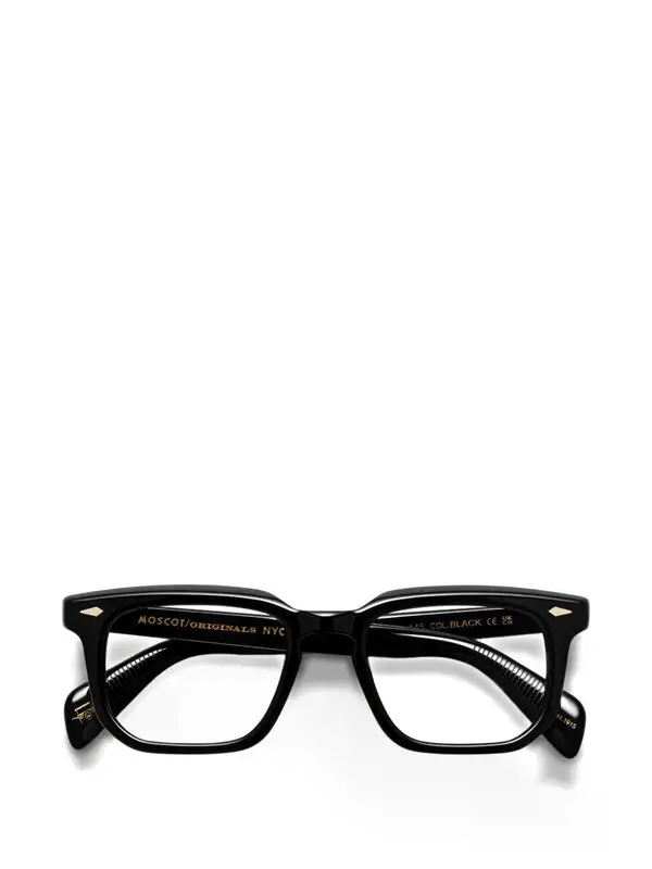 MOSCOT Zissel Square-frame Glasses - Black