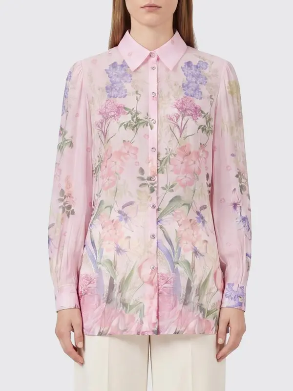 Charo Ruiz Ibiza Floral Print Shirt - Pink