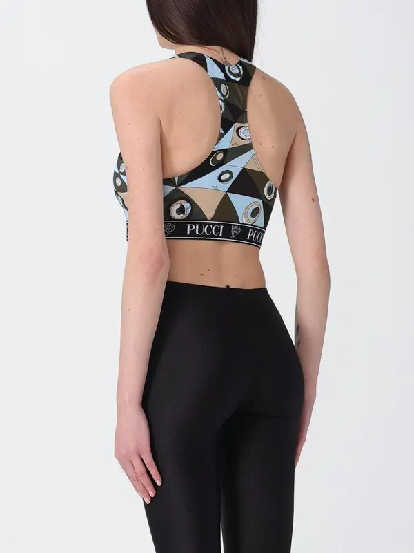 Emilio Pucci Printed Sports Top