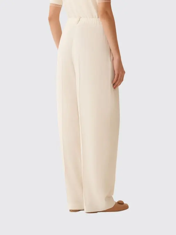 Fabiana Filippi Linen Blend Palazzo Trousers