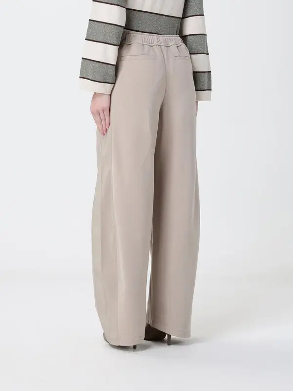 Brunello Cucinelli Cotton Drawstring Trousers
