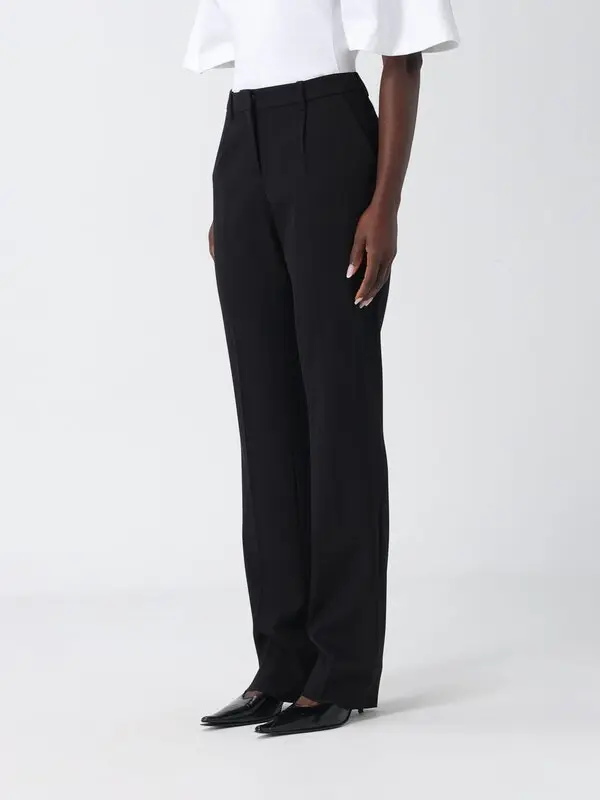 Balenciaga Stretch Wool Slim Fit Trousers