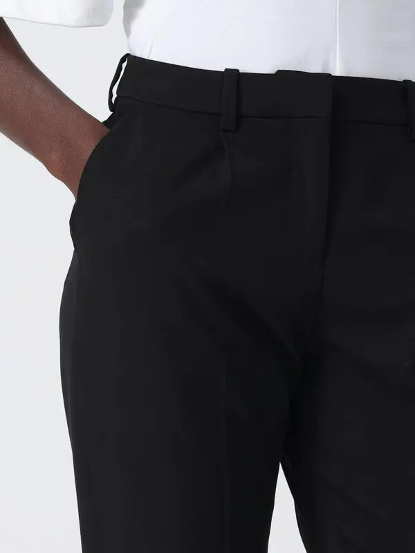 Balenciaga Stretch Wool Slim Fit Trousers