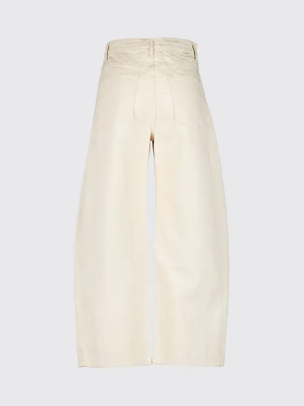MOTHER Stretch Denim Cropped Fit Jeans