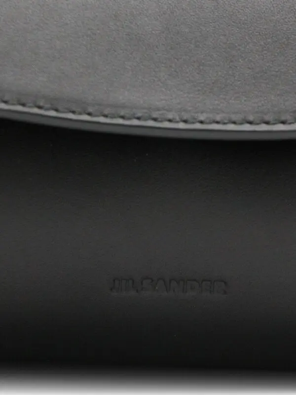 JIL SANDER Cannolo Leather Bag