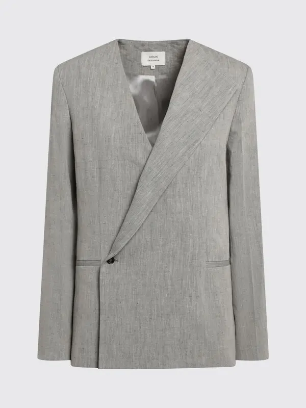 Loulou De Saison Asymmetrical Jacket - Grey