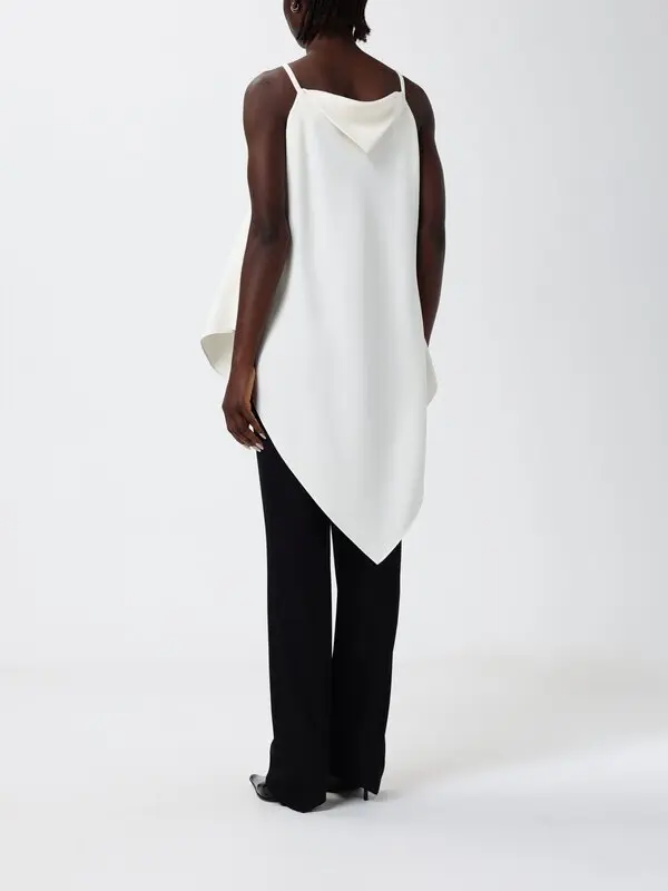 Balenciaga Asymmetrical Draped Top