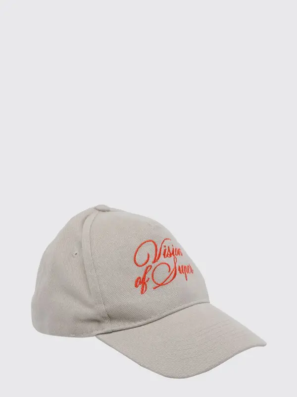 VISION OF SUPER Cotton Twill Baseball Cap With Embroidered Logo