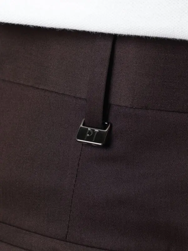 PT TORINO Tailored Trousers - Brown