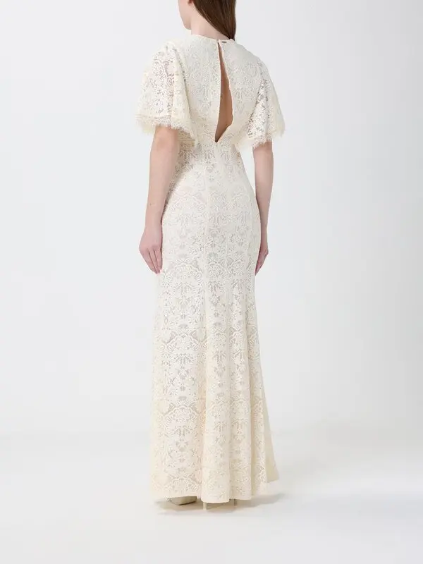 TWINSET Lace Maxi Dress