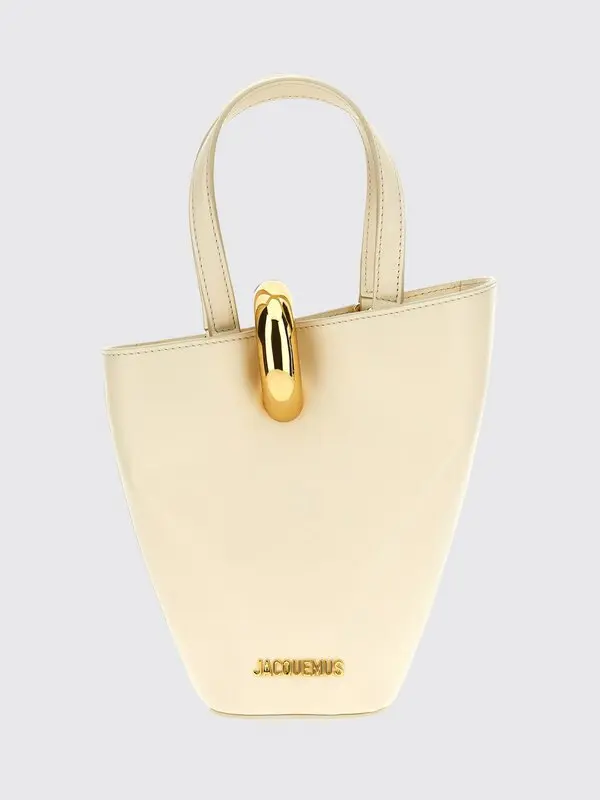 Jacquemus Bambola Leather Handbag - Ivory