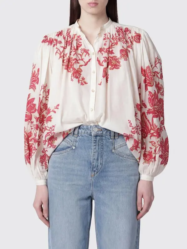 Etro Printed Mandarin Collar Shirt - Multicolor