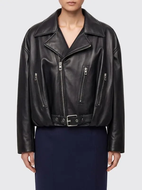 Loewe Leather Jacket - Black