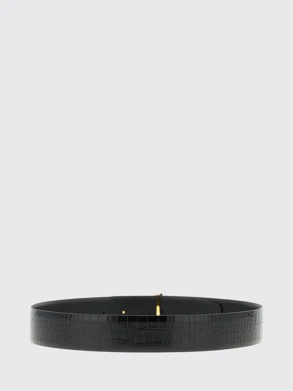 TOM FORD Leather Belt - Black
