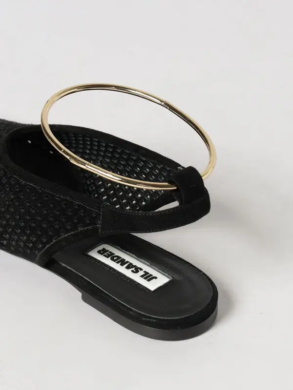 JIL SANDER Ballerina Flat - Black