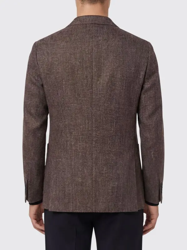 Tagliatore Single-breasted Blazer - Brown