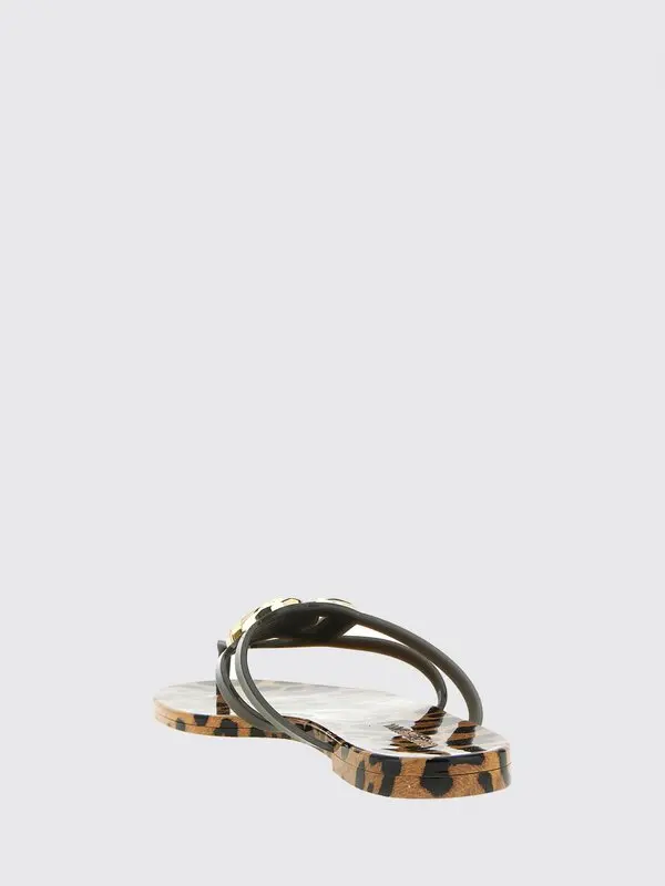 Dolce & Gabbana Rubber Thong Flip-flops With Dg Monogram Embellishment - Multicolor