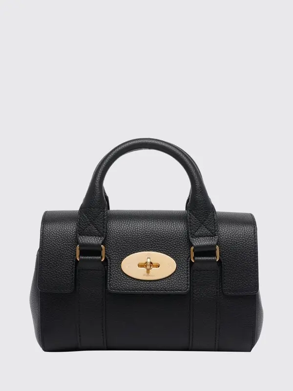 Mulberry Grained Leather Mini Bag - Black