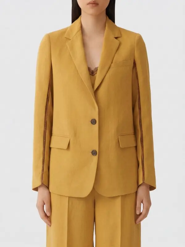 Fabiana Filippi Tailored Jacket - Mustard