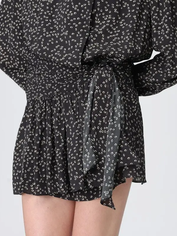 Isabel Marant Étoile Printed Long Sleeve Dress