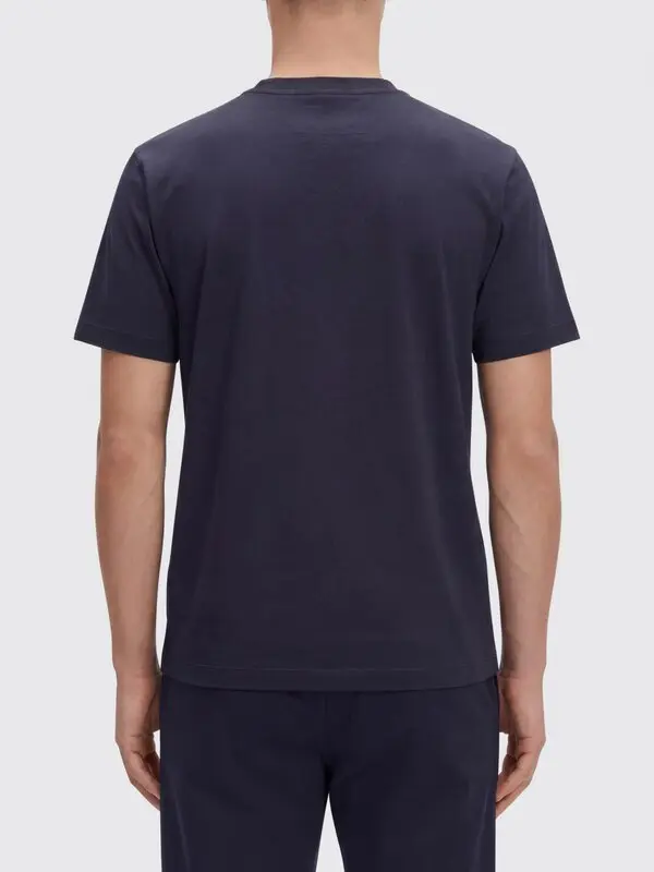 C.P. COMPANY Cotton T-shirt With Logo - Blue