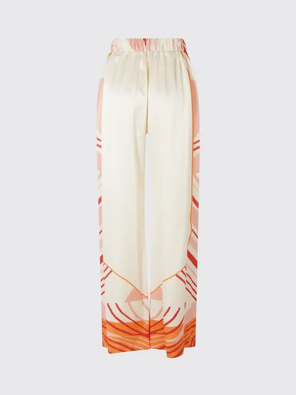 Raquel Diniz Printed Wide Leg Trousers - Multicolor