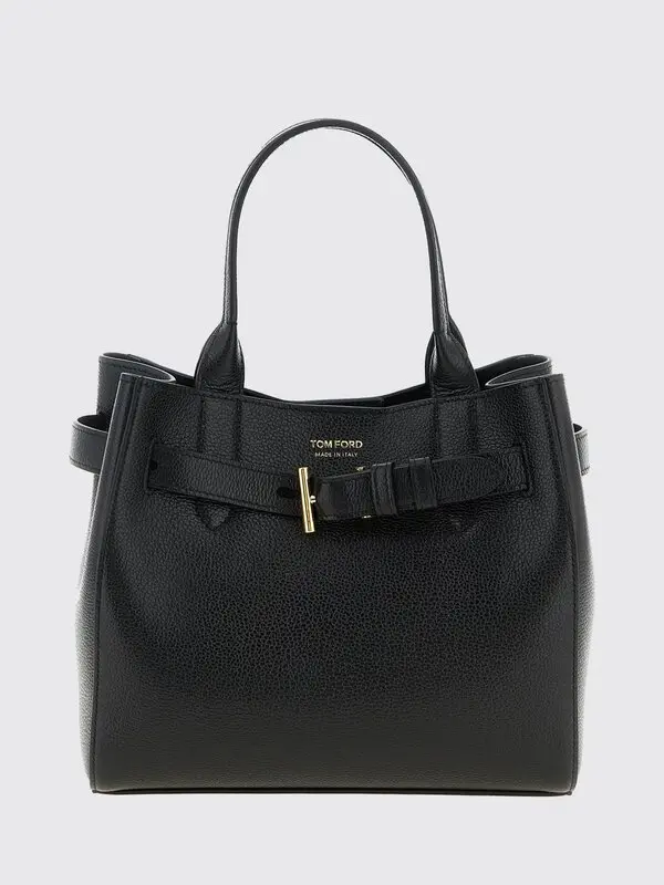 TOM FORD Leather Handbag - Black