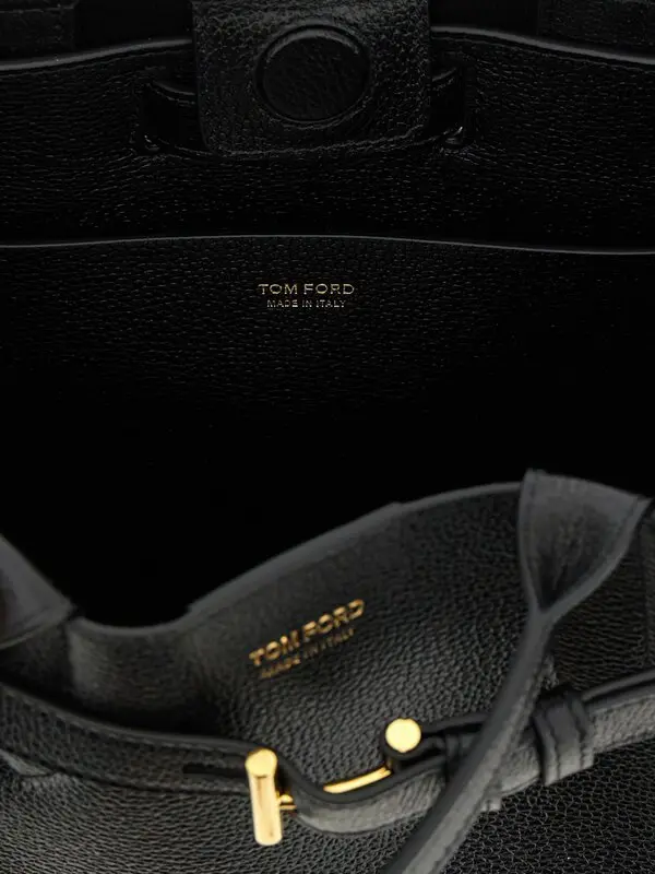TOM FORD Leather Handbag - Black
