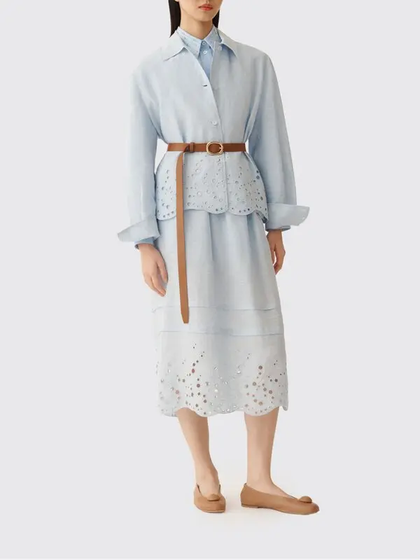 Fabiana Filippi Cropped Jacket With Eyelet Detail