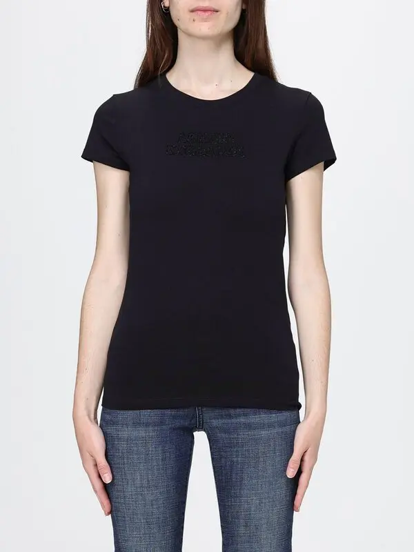 Armani Exchange Crewneck T-shirt - Black